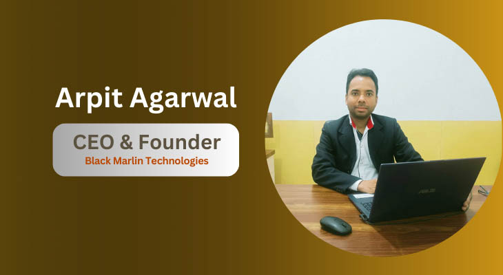 Arpit Agarwal Ceo And Founder Of Black Marlin Technologies Guapify Building Black Billionaires 